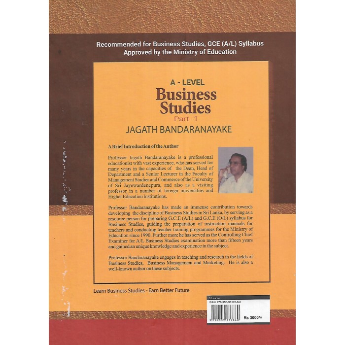 Business Studies Part 1